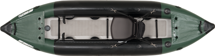 Explorer Inflatable Fishing Kayak with comfortable seat FX_Deluxe Solo ...